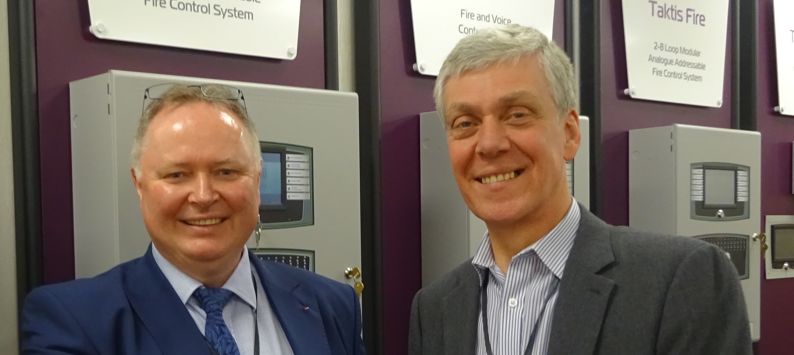 Left to Right: Kevin Swann and Kevin Restell – Risk Xtra