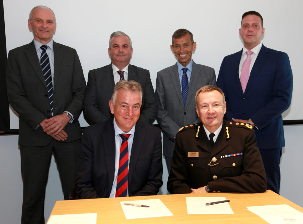 Back Row (Left to Right): Paul Barnard and David Ward (Ward Security ...