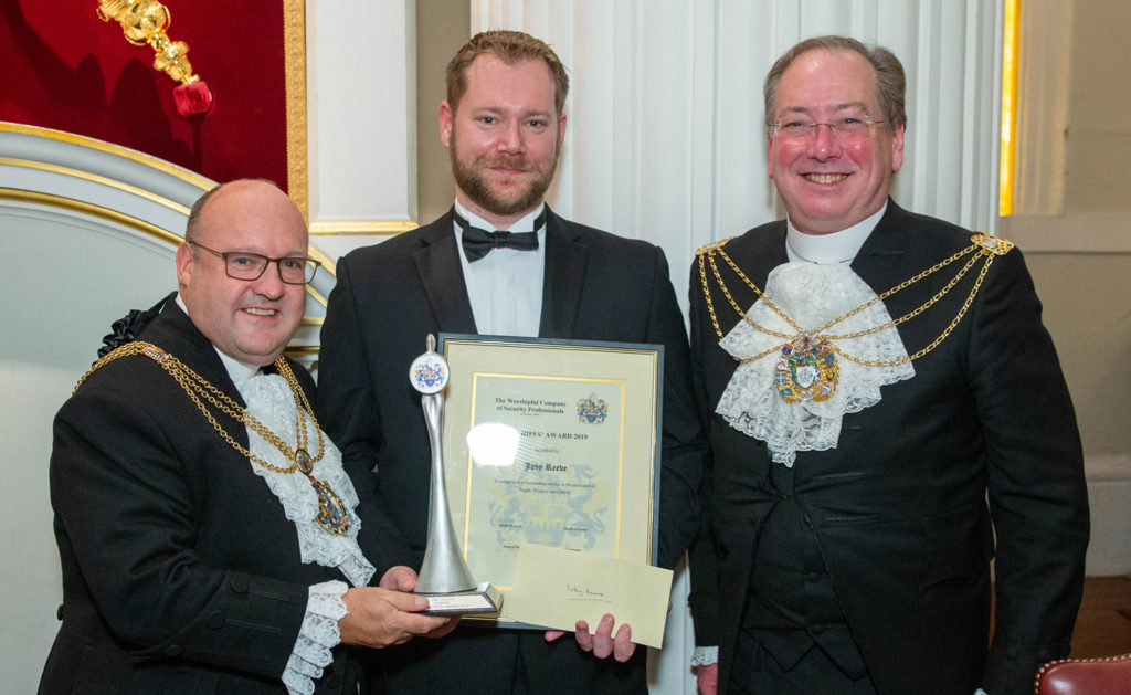 Left to Right: Sheriff Christopher Hayward , DS Joby Reeve and Alderman ...